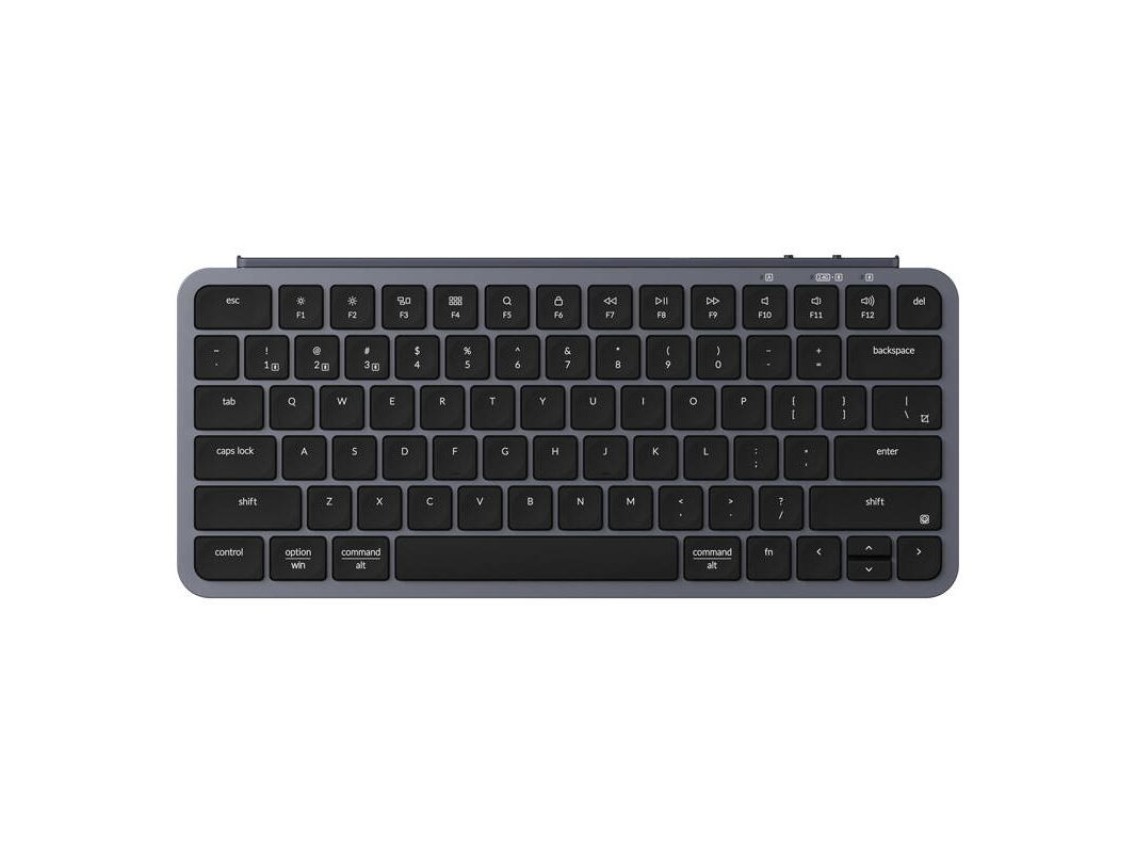Keychron B1 Pro 2.4G Wireless Ultra Slim Keyboard (Gray) [B1 - B1P-K1 ...